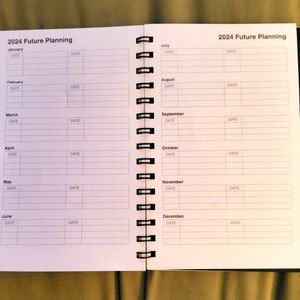 Coach | Accessories | Coach 2222023 6 X 8 Spiral 6month Planner Book ...